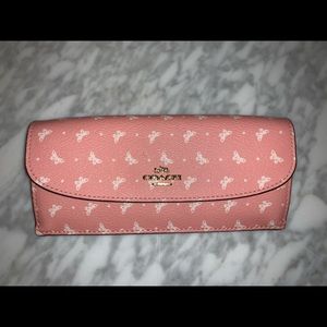 Coach | Bags | Coach Soft Slim Wallet In Butterfly Bandana Print | Poshmark